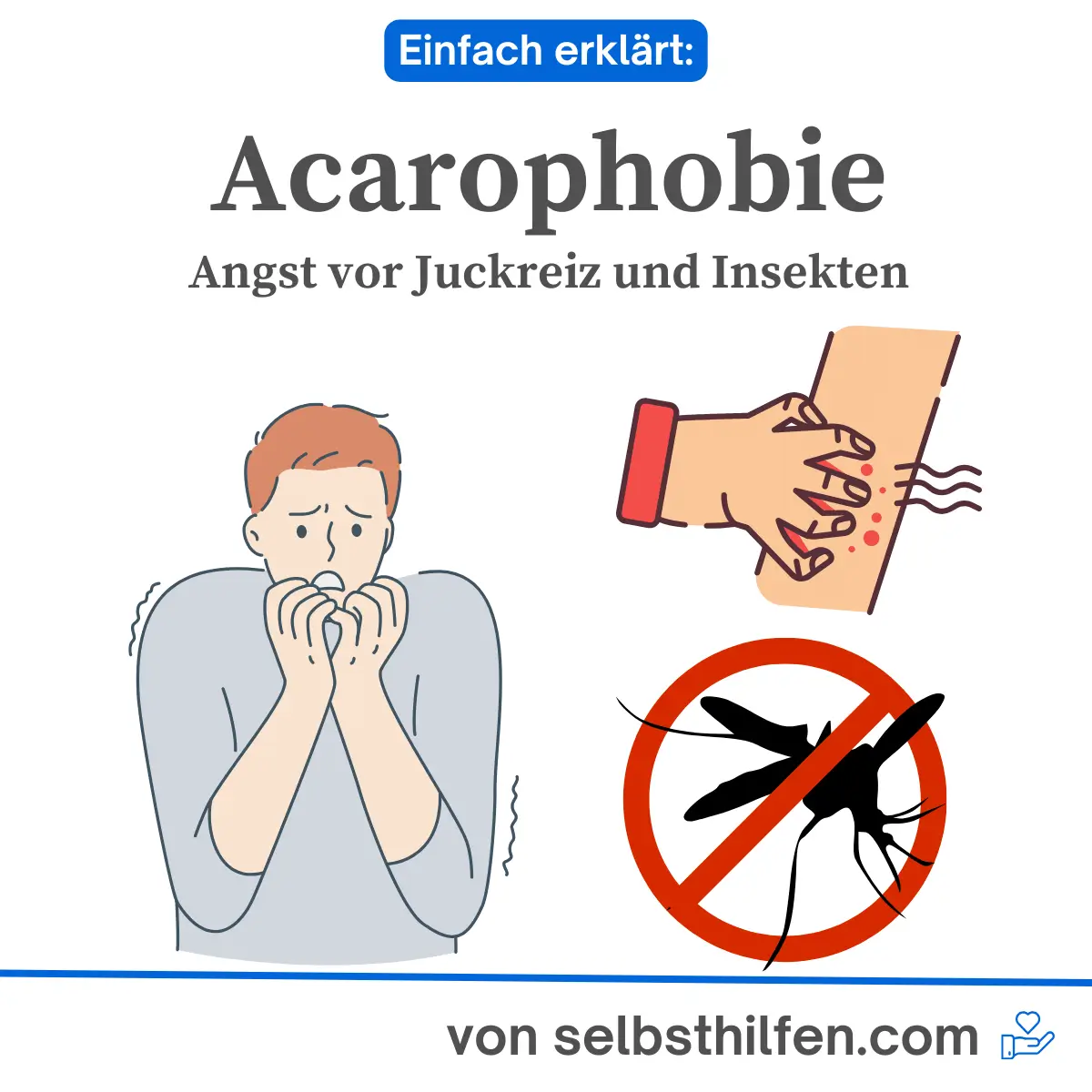 Acarophobie ️ Angst vor Insekten und Stichen